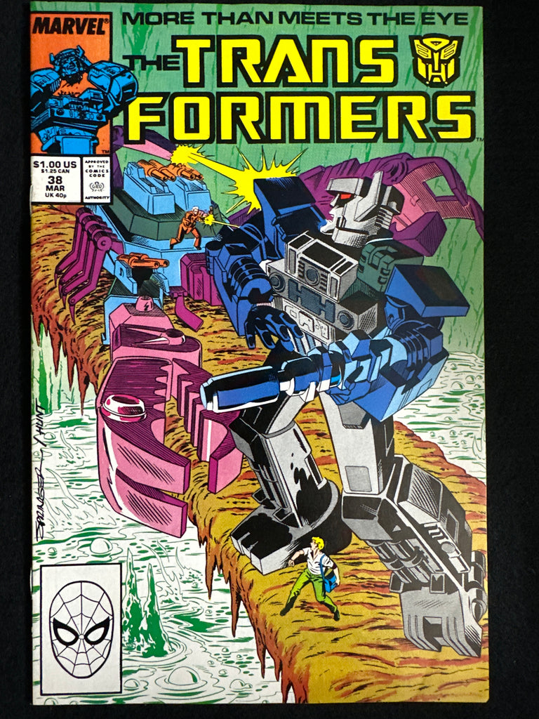 The Transformers #38 (Marvel, 1988) NM- (9.2) — Bedo's Collectibles