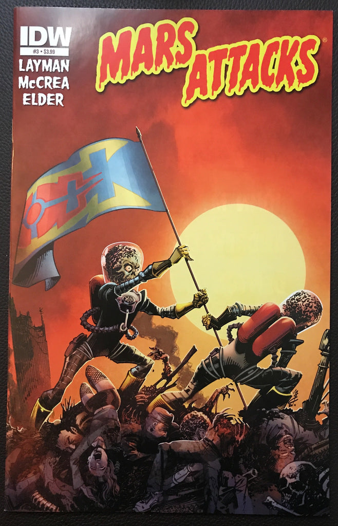 Mars Attacks #1-10 (IDW) NM+ (9.6) — Bedo's Collectibles