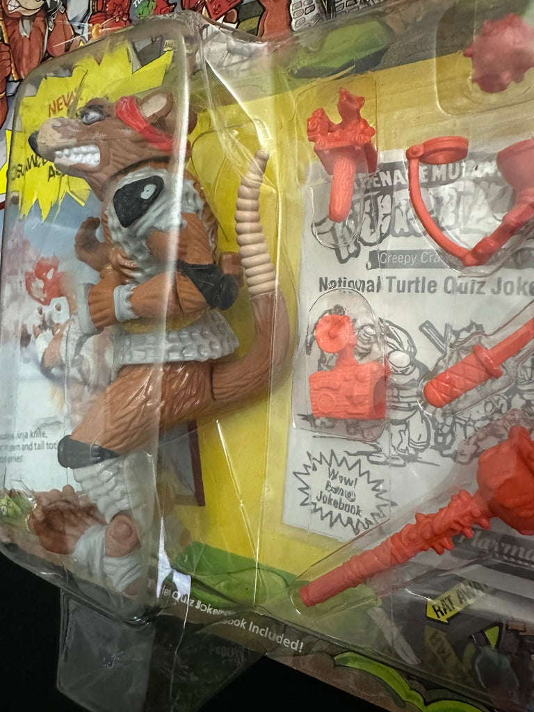 Teenage Mutant Ninja Turtles Creepy Crawlin' Splinter Playmates 1990 ...
