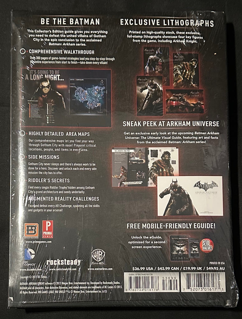 Batman Arkham Knight: Collector's Edition — Bedo's Collectibles