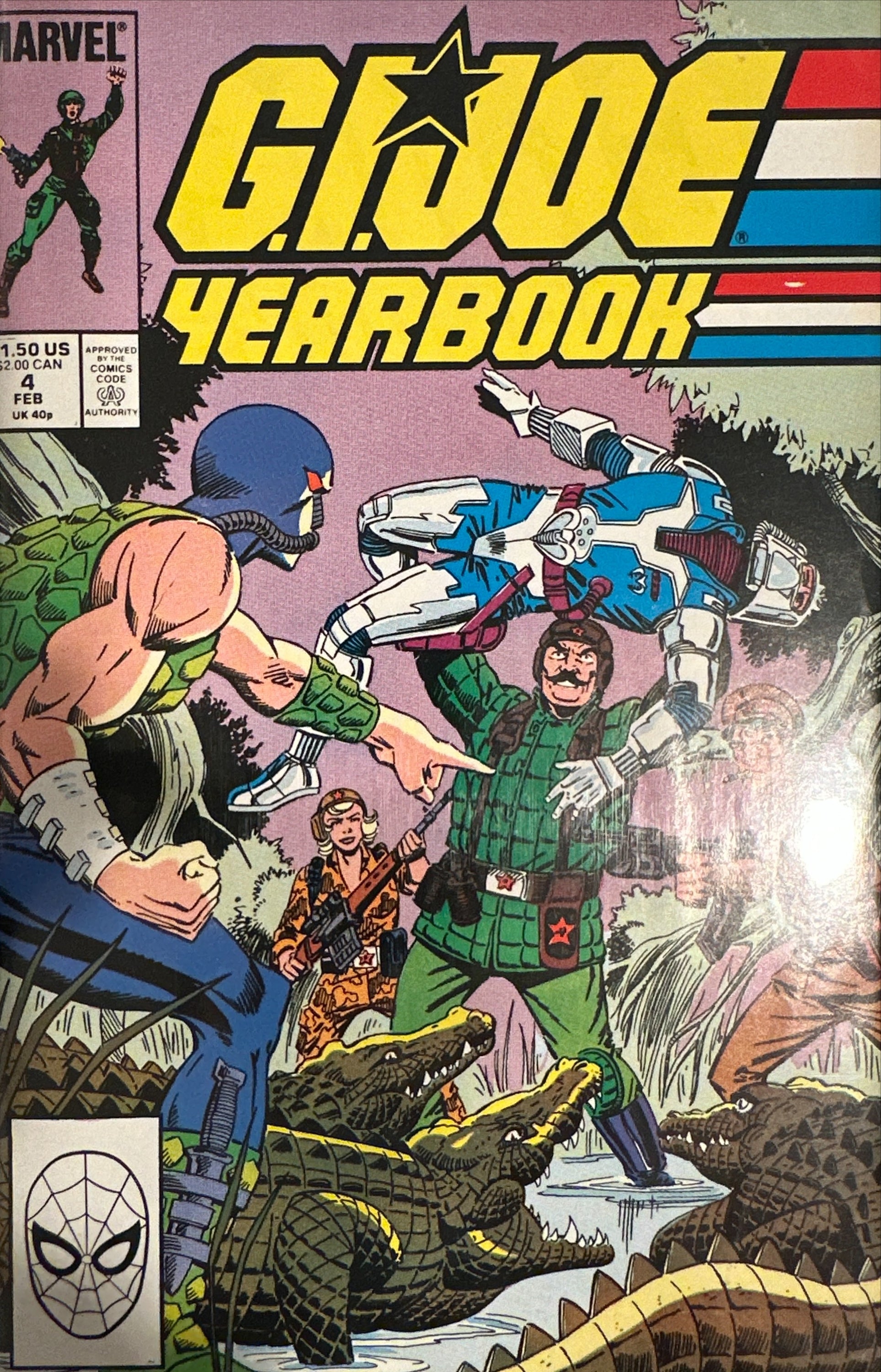 G.I. Joe Yearbook #4 (Marvel) — Bedo's Collectibles