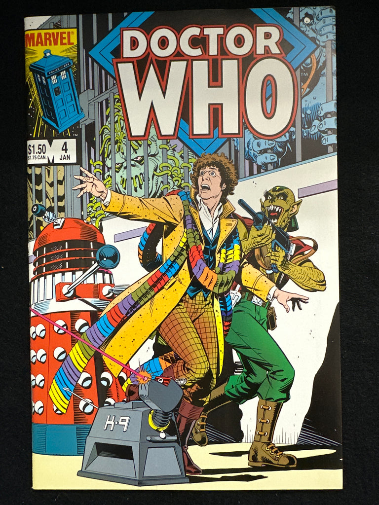 Doctor Who #4 (Marvel, 1985) NM/MT (9.8) — Bedo's Collectibles