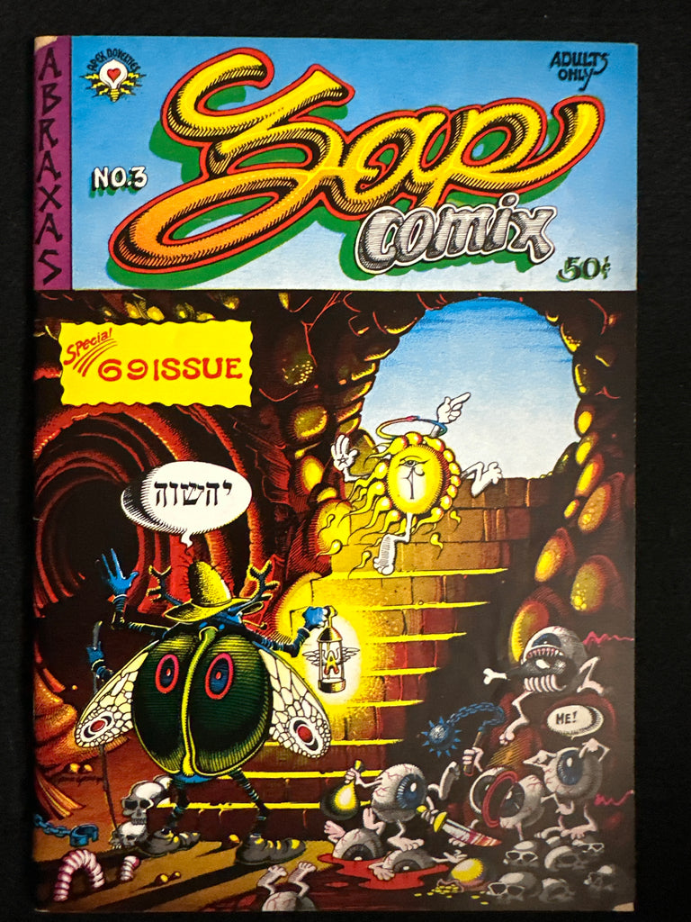 Zap Comix #3 (The Print Mint Inc, 1969) FN- (5.5) — Bedo's Collectibles