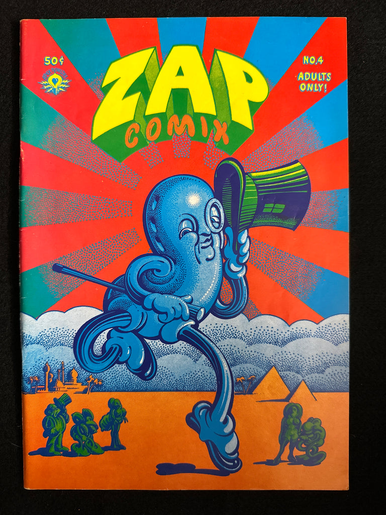 Zap Comix #4 (The Print Mint Inc, 1969) FN+ (6.5) — Bedo's Collectibles