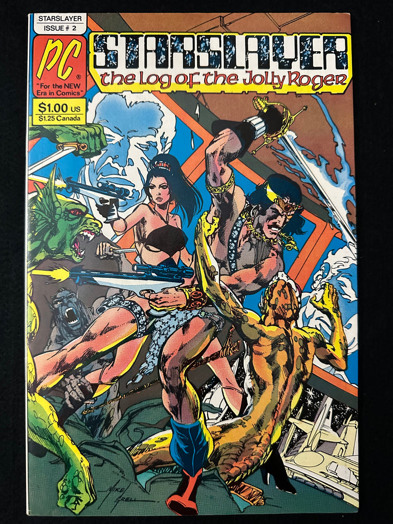 Starslayer #2 (Pacific Comics, 1982) FN+ (6.5) — Bedo's Collectibles