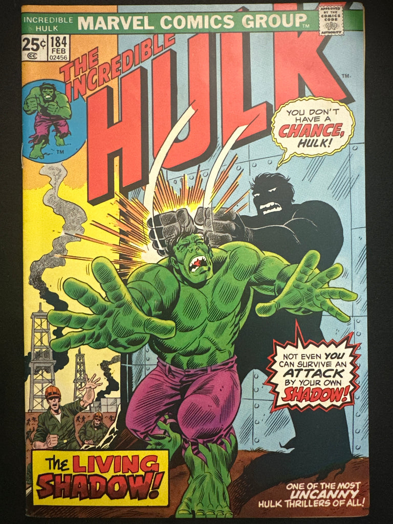The Incredible Hulk #184 (Marvel, 1975) FN (6.0) — Bedo's Collectibles