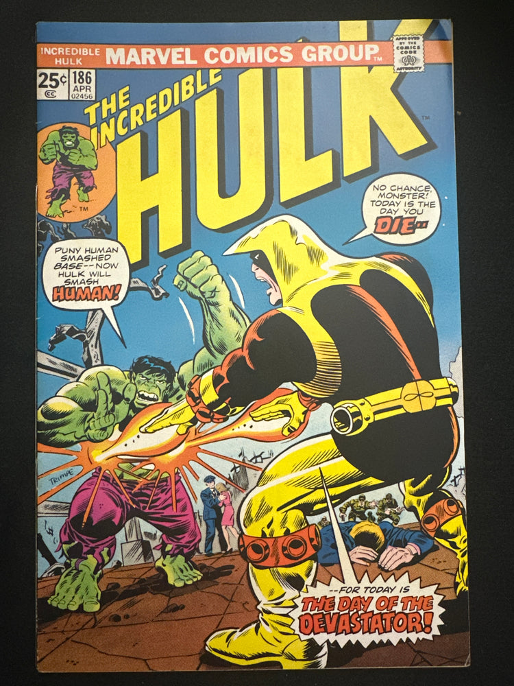 The Incredible Hulk #186 (Marvel, 1975) VG+ (4.5) — Bedo's Collectibles