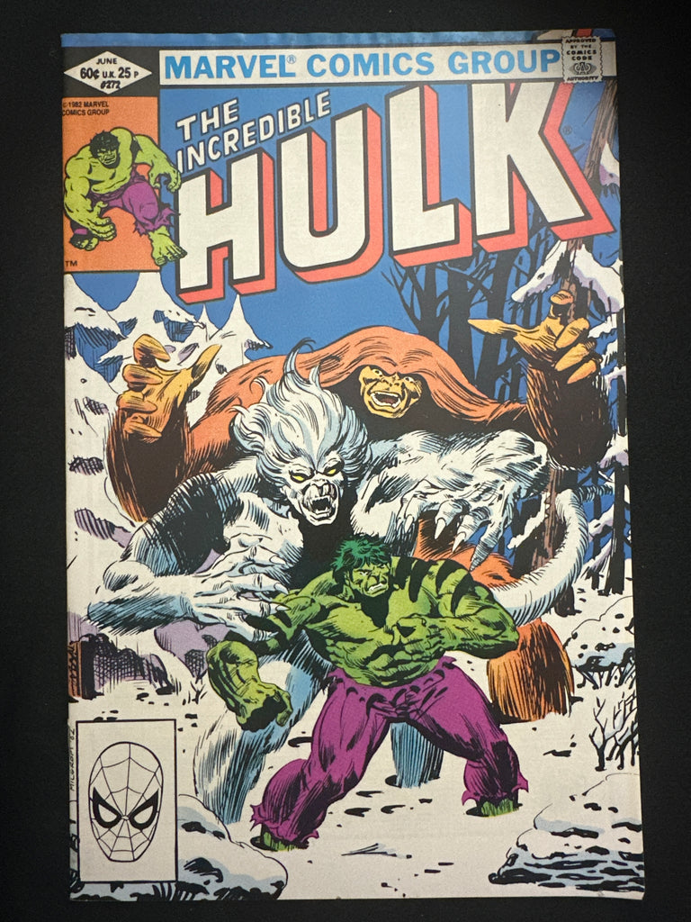 The Incredible Hulk #272 (Marvel, 1982) FN (6.0) — Bedo's Collectibles