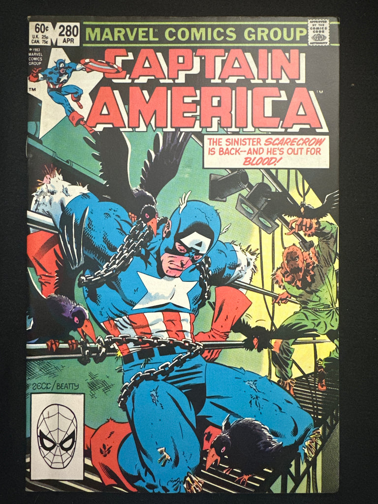 Captain America #280 (Marvel, 1983) VF- (7.5) — Bedo's Collectibles