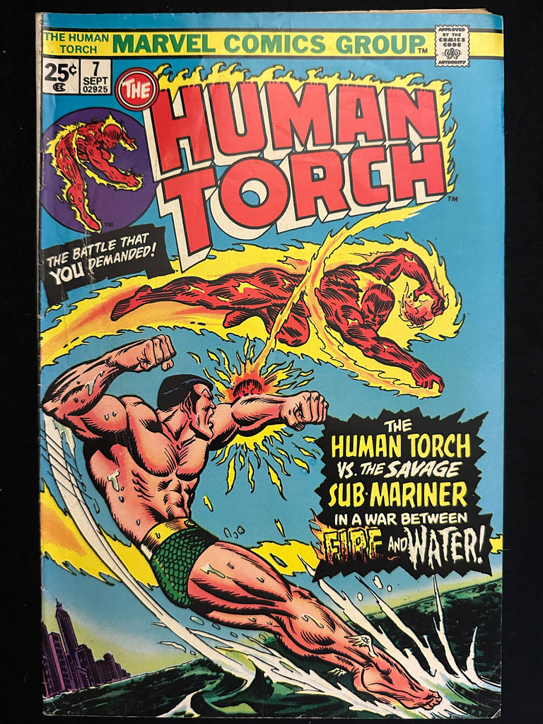The Human Torch #7 (Marvel, 1975) VG (4.0) — Bedo's Collectibles
