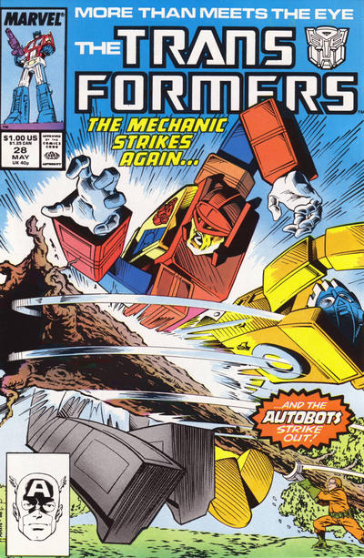 The Transformers #28 (Marvel, 1987) FN+ (6.5) — Bedo's Collectibles