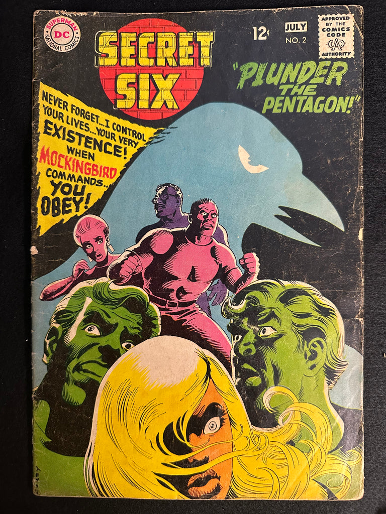 Secret Six #2 (DC, 1968) VG (4.0) — Bedo's Collectibles