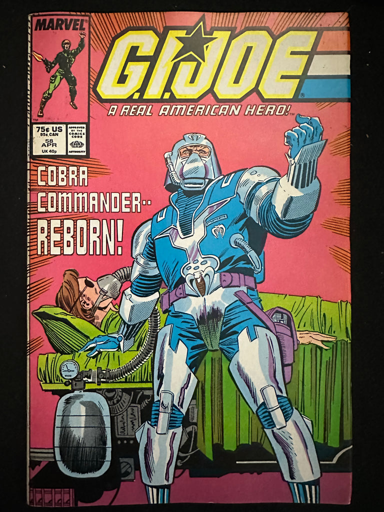 G.I. Joe, A Real American Hero #58 (Marvel, 1987) FN+ (6.5) — Bedo's ...