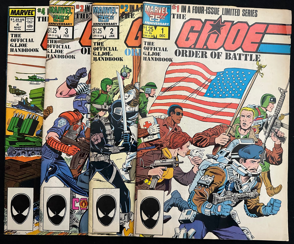 The G.I. Joe Order of Battle #1 (Marvel, 1986) VG (4.0) — Bedo's ...