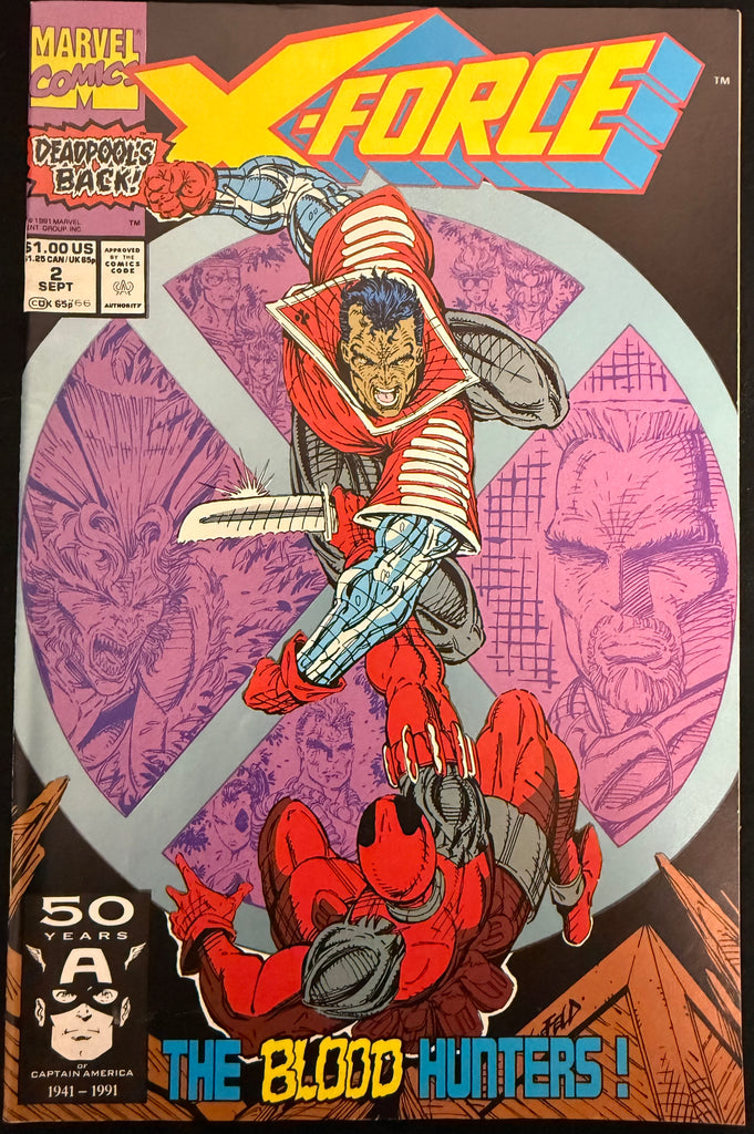 X-Force #2 (Marvel, 1991) NM- (9.2) — Bedo's Collectibles