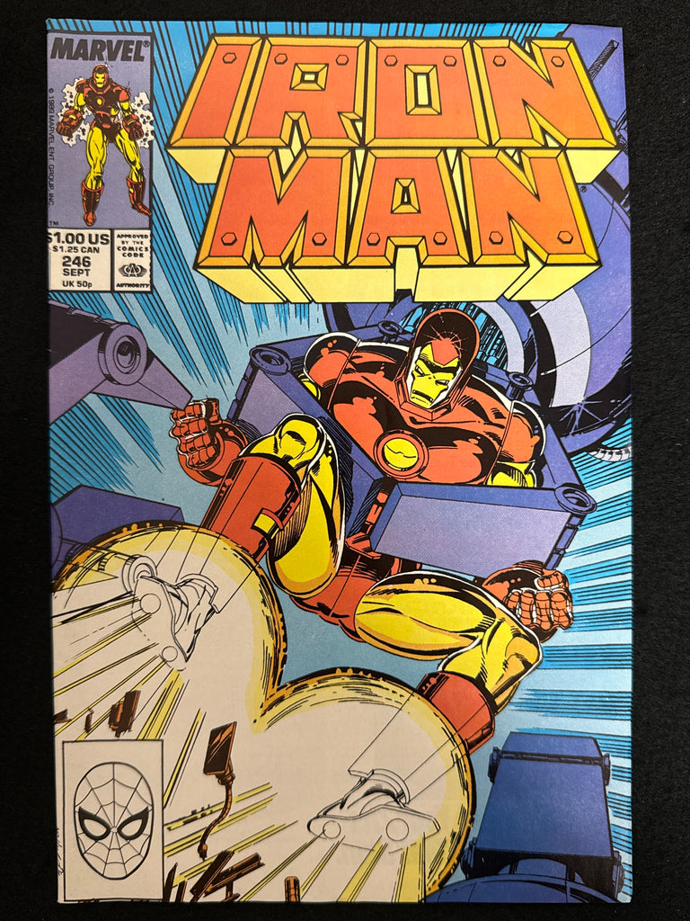 Iron Man #246 (Marvel, 1989) VF- (7.5) — Bedo's Collectibles