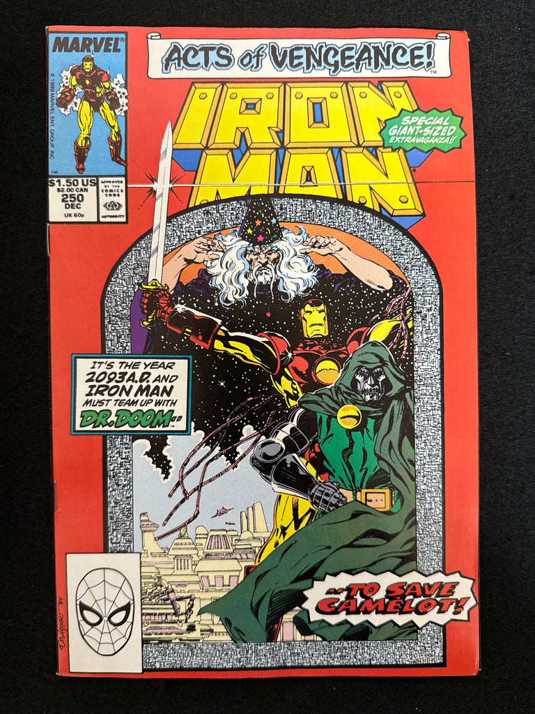 Iron Man #250 (Marvel, 1989) FN/VF (7.0) — Bedo's Collectibles