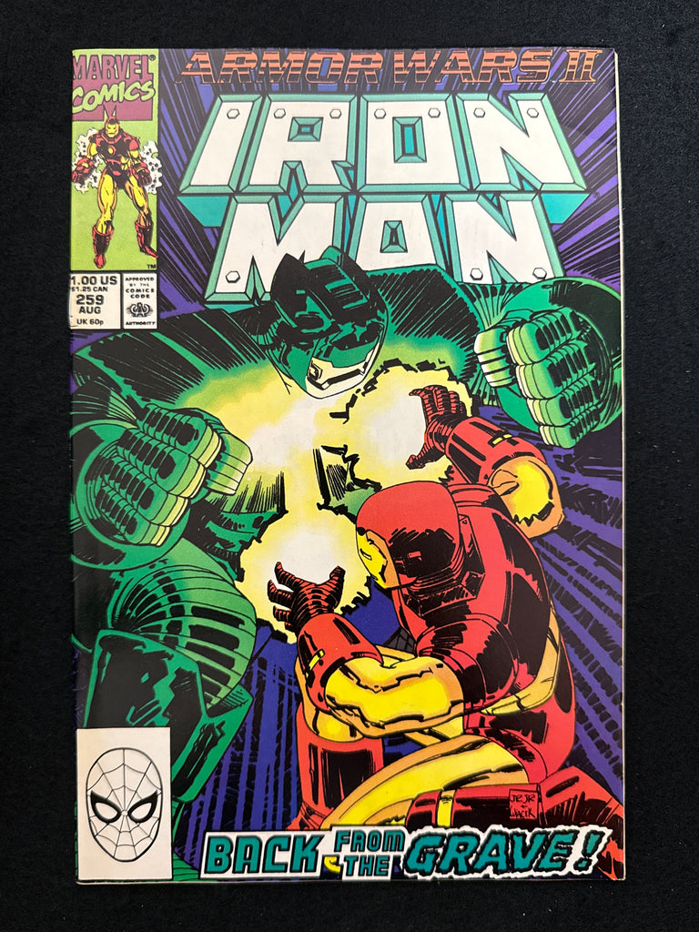 Iron Man #259 (Marvel, 1990) VF- (7.5) — Bedo's Collectibles