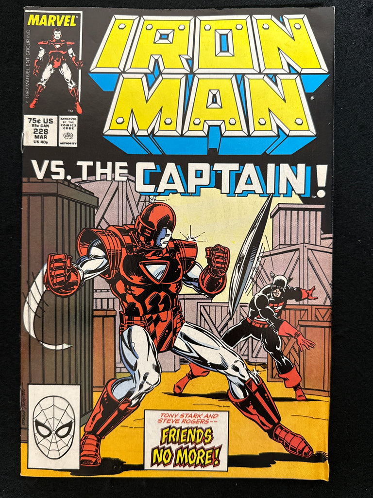 Iron Man #228 (Marvel, 1988) FN+ (6.5) — Bedo's Collectibles