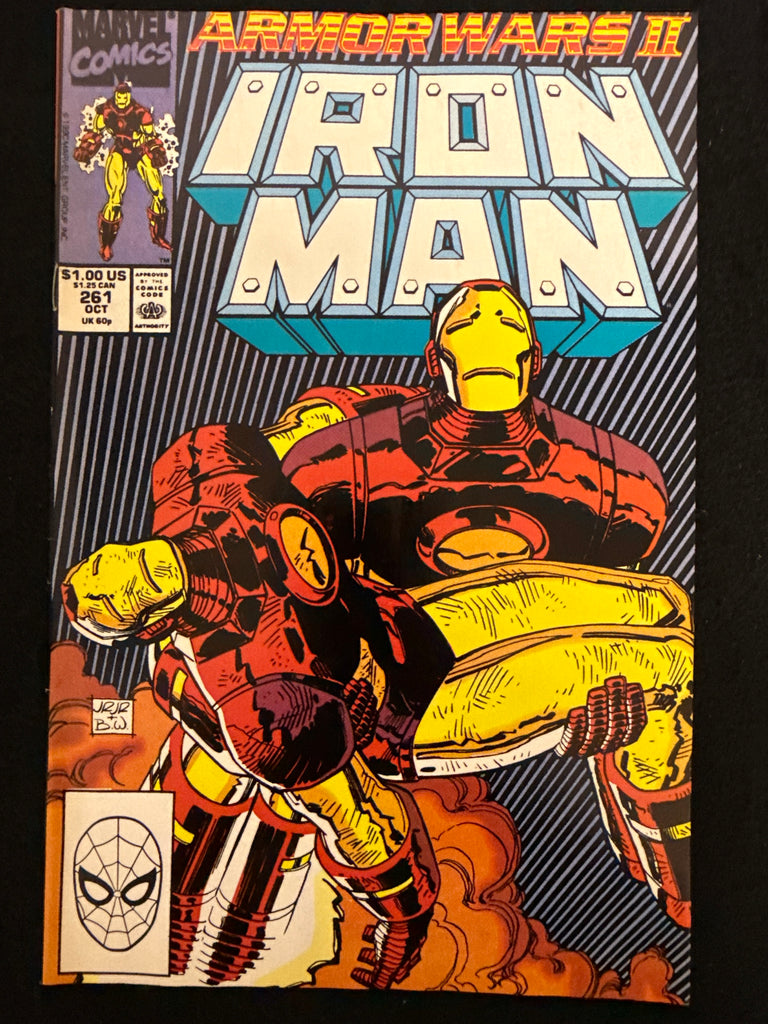 Iron Man #261 (Marvel, 1990) NM/MT (9.8) — Bedo's Collectibles