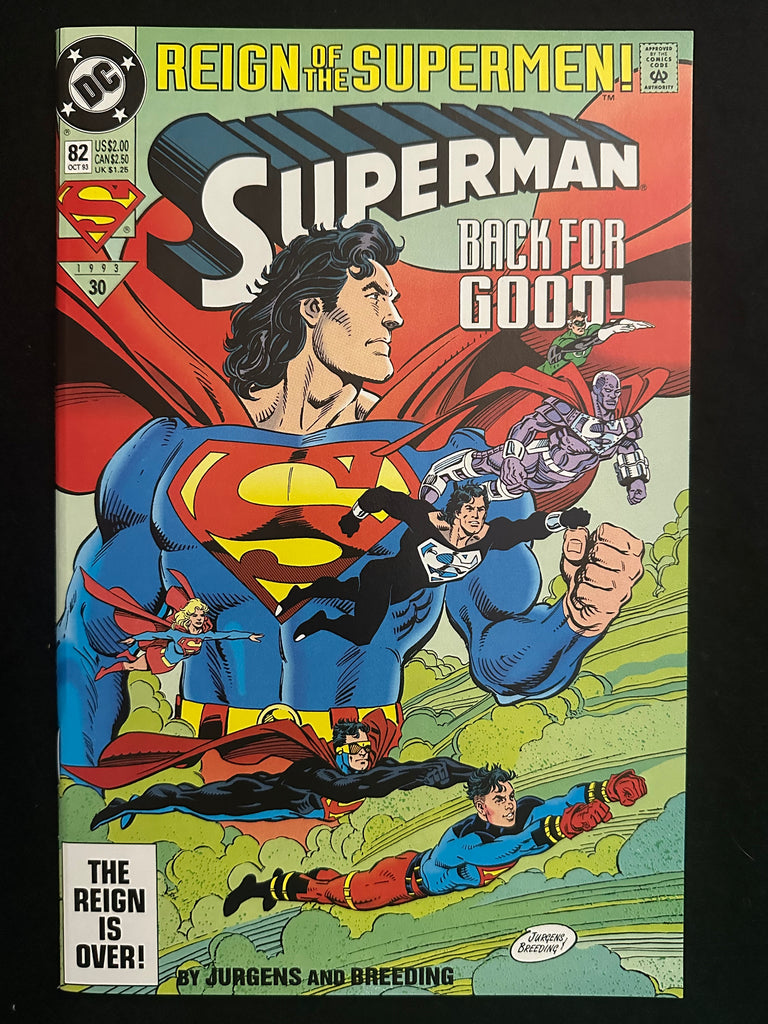 Superman #82 (DC, 1993) NM+ (9.6) — Bedo's Collectibles