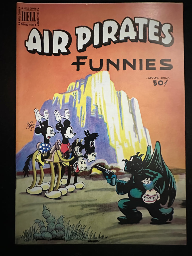 Air Pirates Funnies #2 (Hell Comics, 1971) NM- (9.2) — Bedo's Collectibles