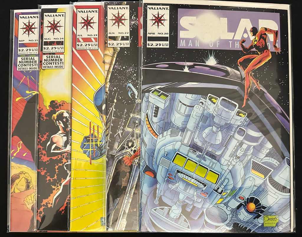 Solar, Man of the Atom Lot #11-20,22-25 (Acclaim / Valiant, 1992) NM+ ...