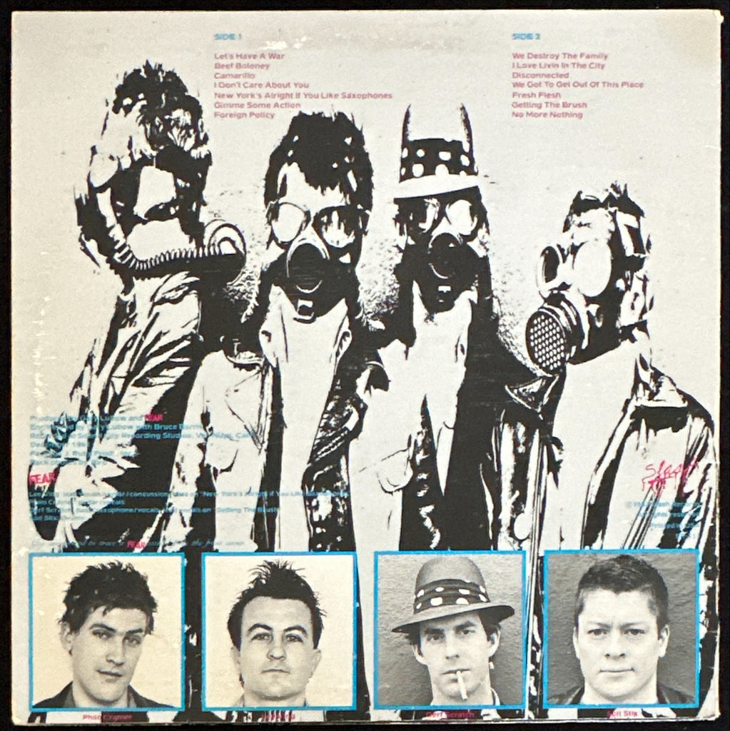 FEAR The Record (First Pressing) — Bedo's Collectibles