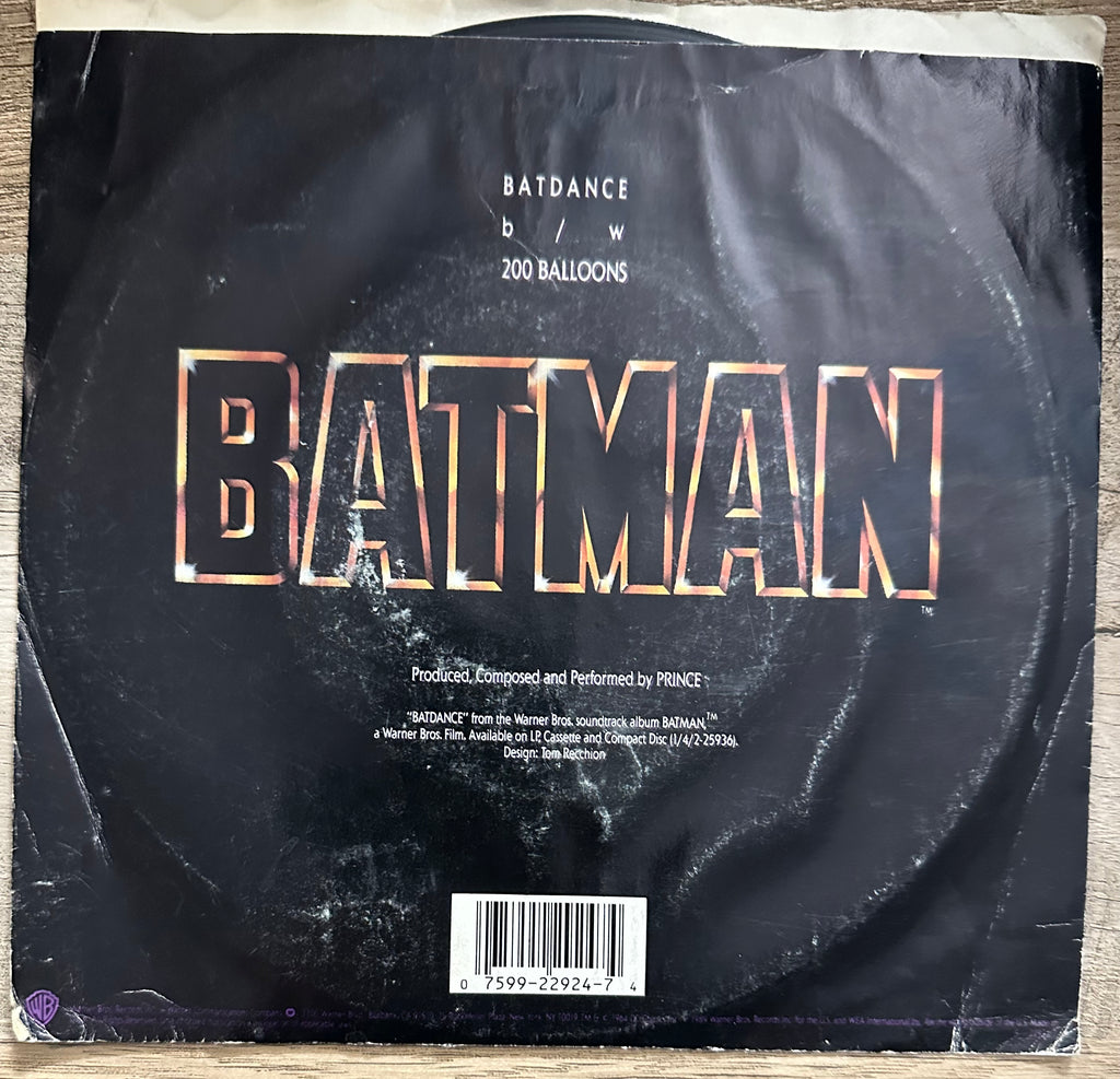 Prince Batman (1989) - Batdance / Balloons (7") — Bedo's Collectibles