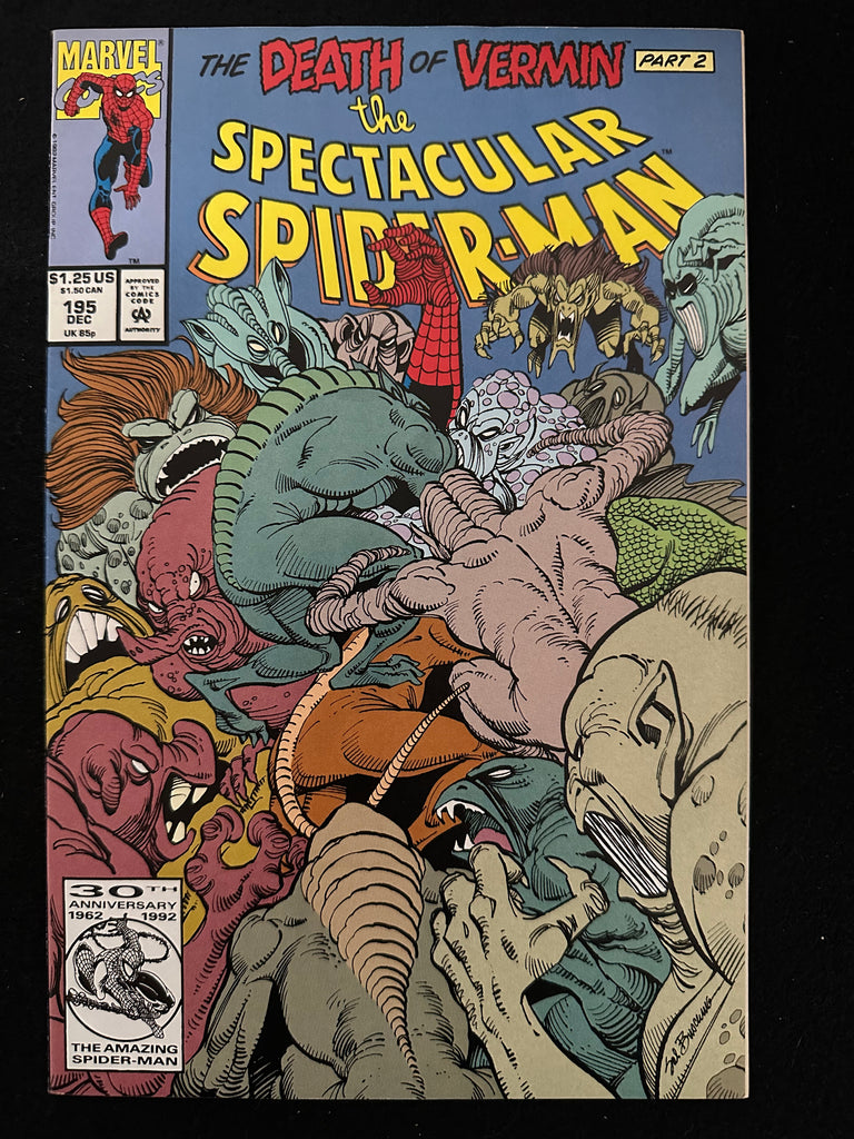 The Spectacular Spider-Man #195 (Marvel, 1992) NM- (9.2) — Bedo's ...