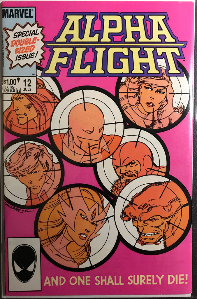 Alpha Flight #12 (Marvel, 1984) VF+ (8.5) — Bedo's Collectibles