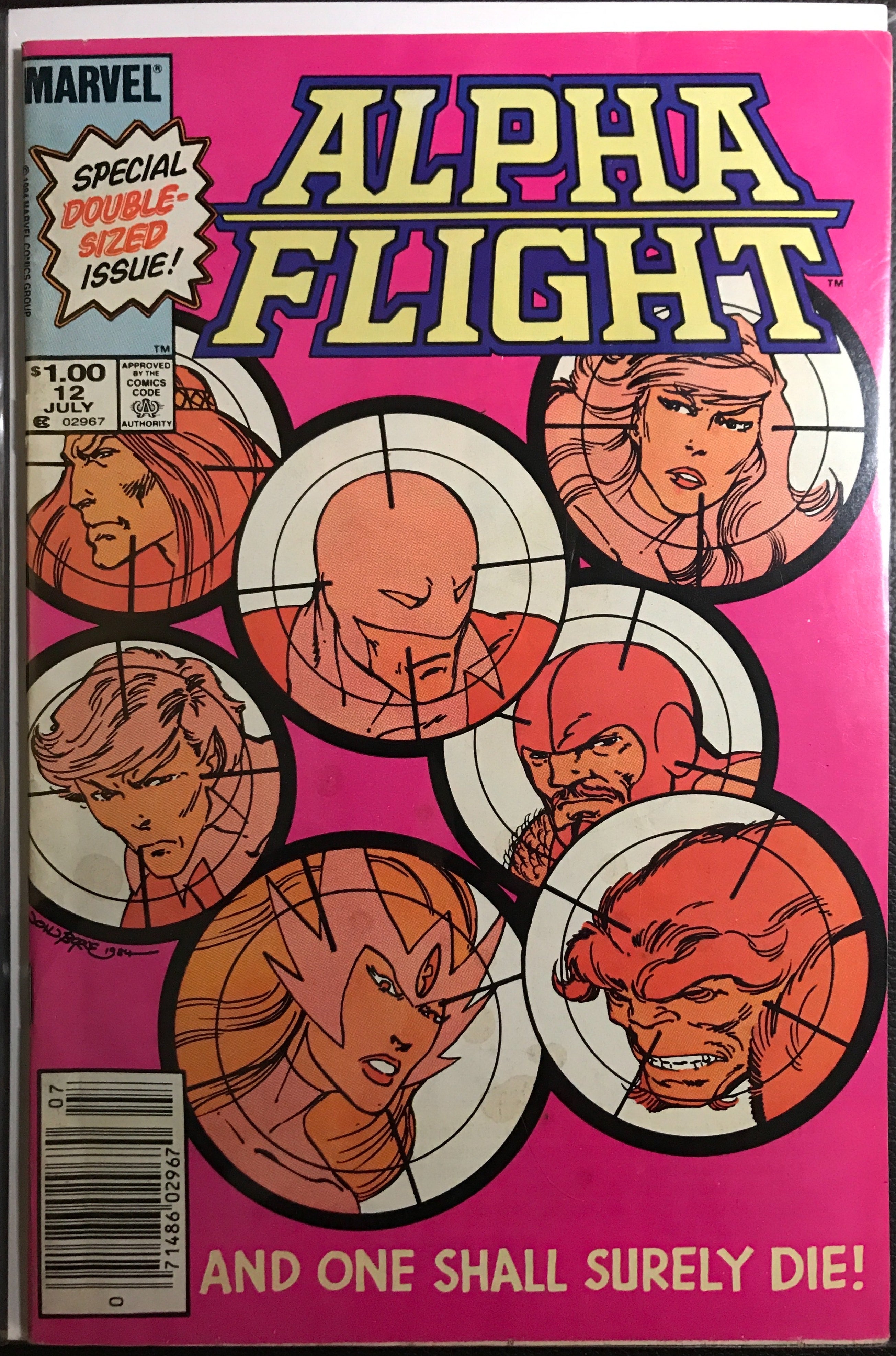 Alpha Flight #12 (Marvel, 1984) FN (6.0) — Bedo's Collectibles
