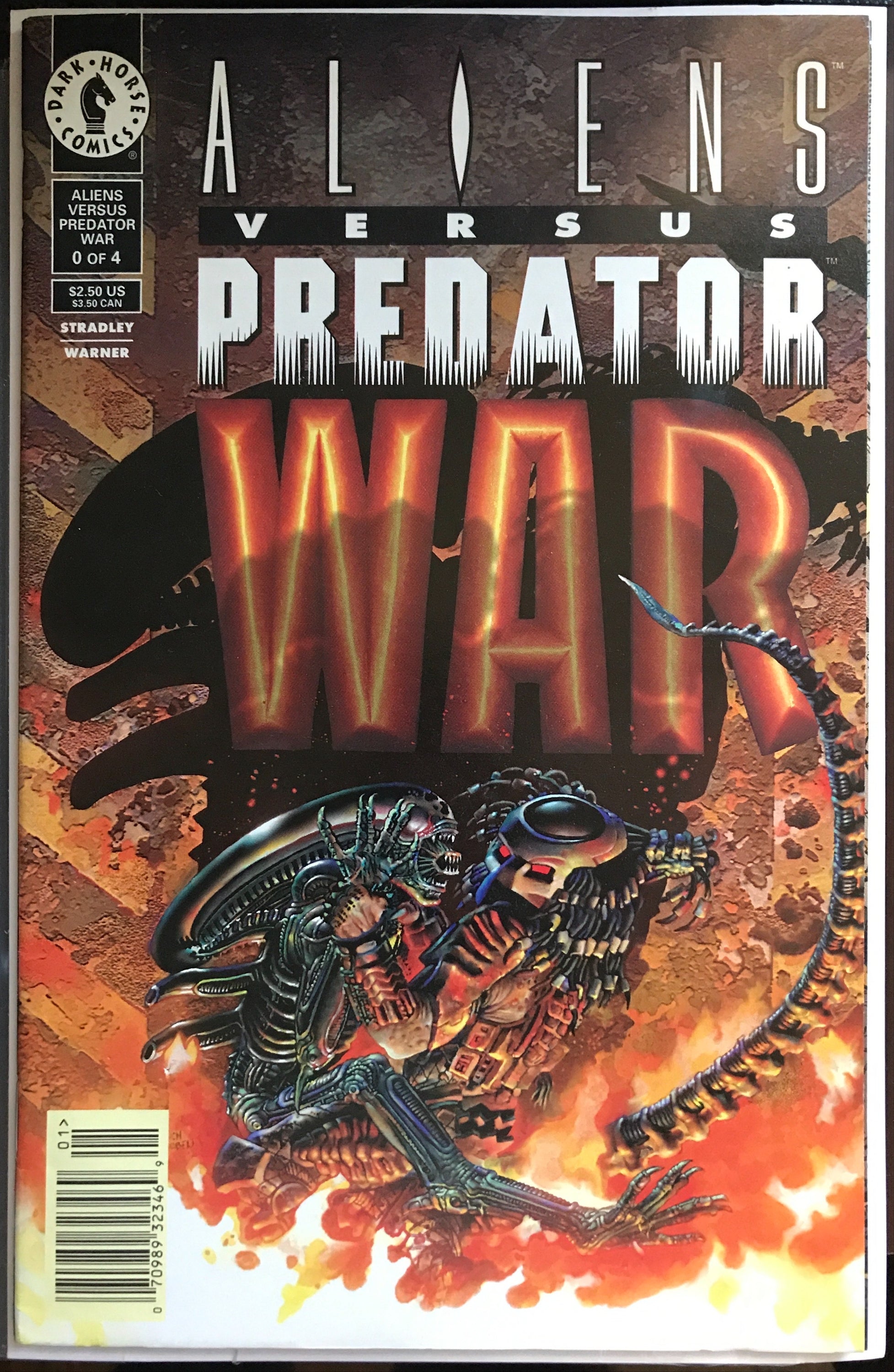 Aliens vs Predator: War #0 (Dark Horse, 1995) VF (8.0) — Bedo's ...