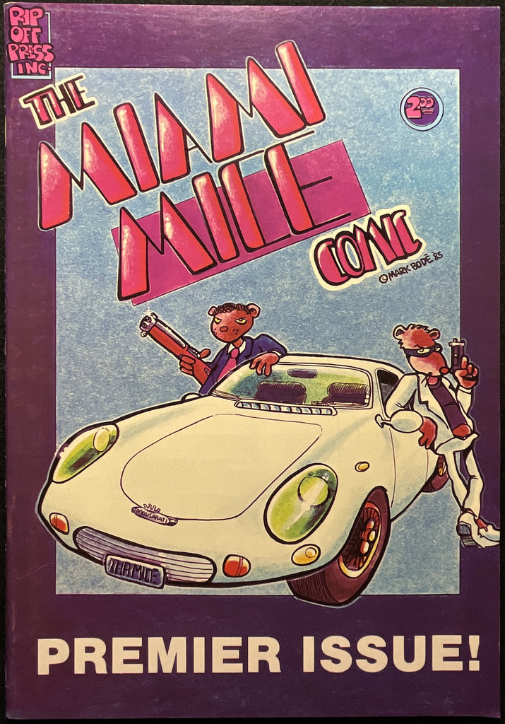 Miami Mice #1 (Rip Off Press, 1986) FN/VF (7.0) — Bedo's Collectibles