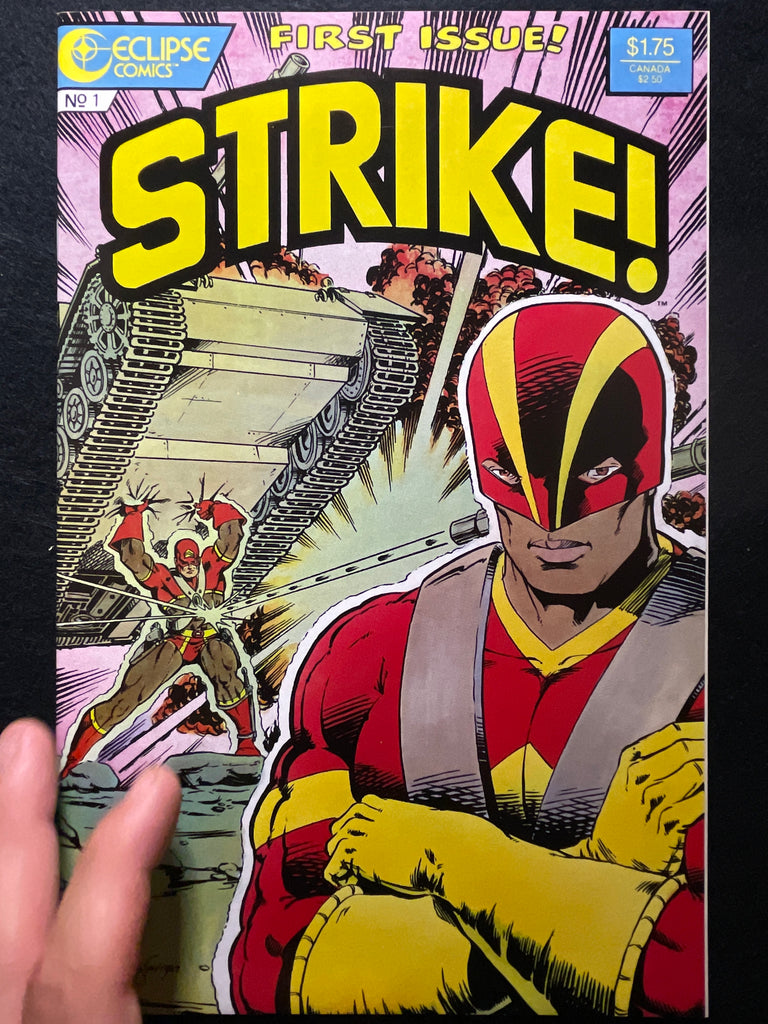 Strike! #1 (Eclipse, 1987) NM- (9.2) — Bedo's Collectibles