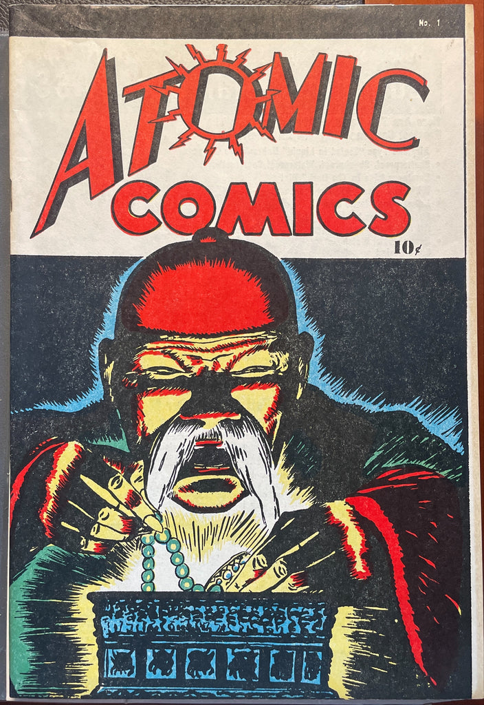Atomic Comics #1 (Green Publishing, 1946) VF- (7.5) Detective Comics #8 ...