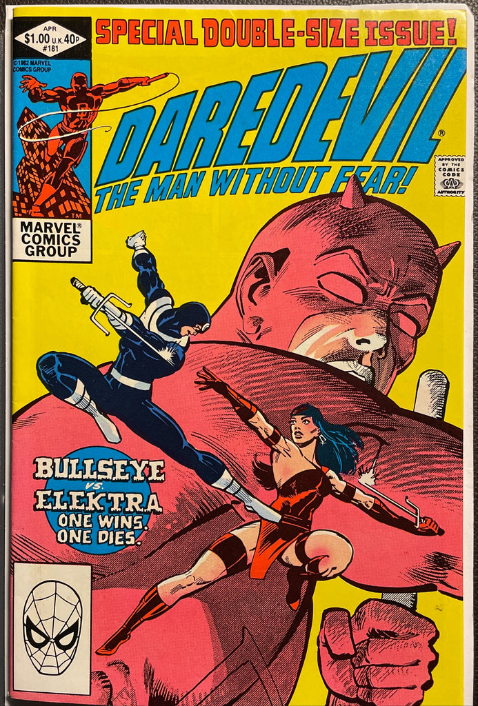 Daredevil #181 (Marvel, 1982) NM- (9.2) — Bedo's Collectibles