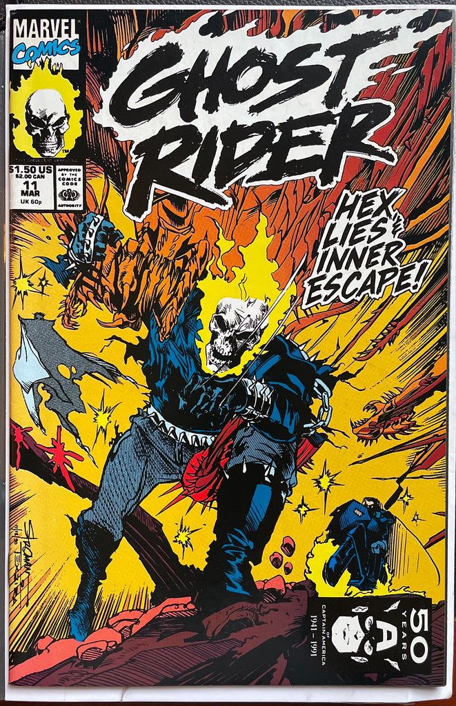 Ghost Rider #11 (Marvel, 1991) NM (9.4) — Bedo's Collectibles
