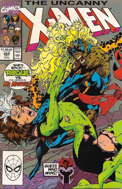 The Uncanny X-Men #269 (Marvel, 1990) NM- (9.2) — Bedo's Collectibles