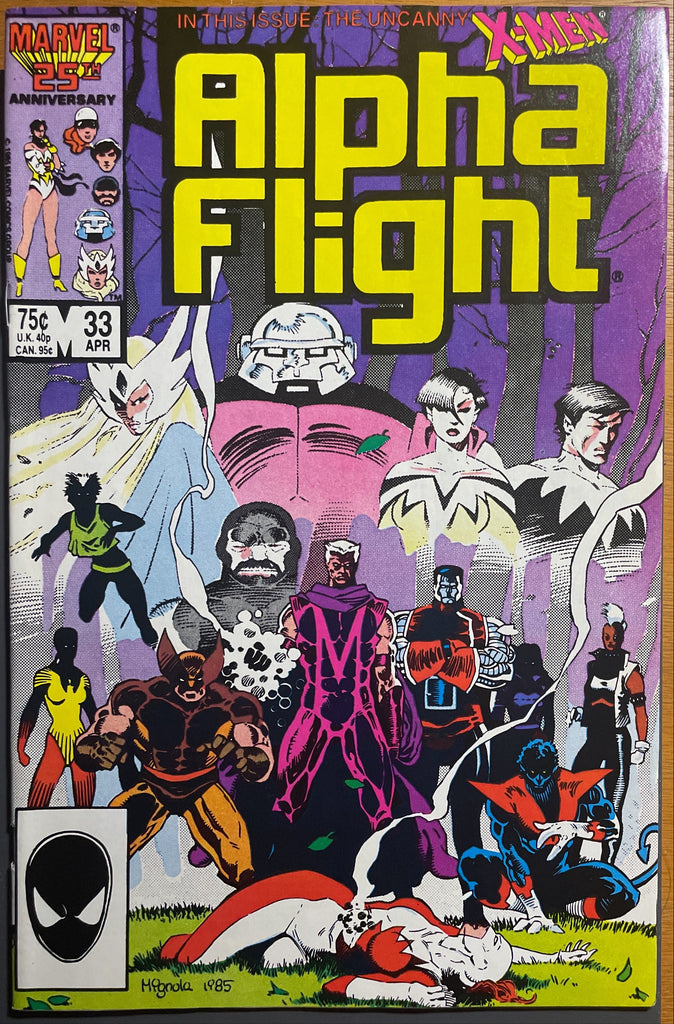 Alpha Flight #33 (Marvel, 1986) VF- (7.5) — Bedo's Collectibles