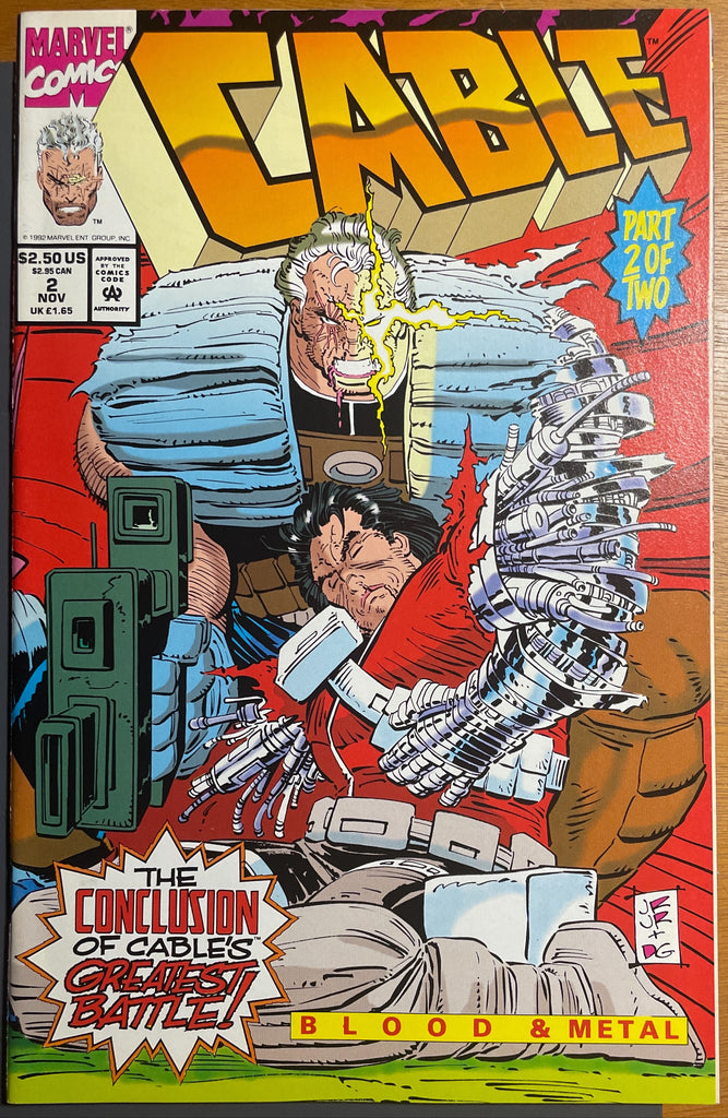 Cable #2 (Marvel, 1993) NM/MT (9.8) — Bedo's Collectibles