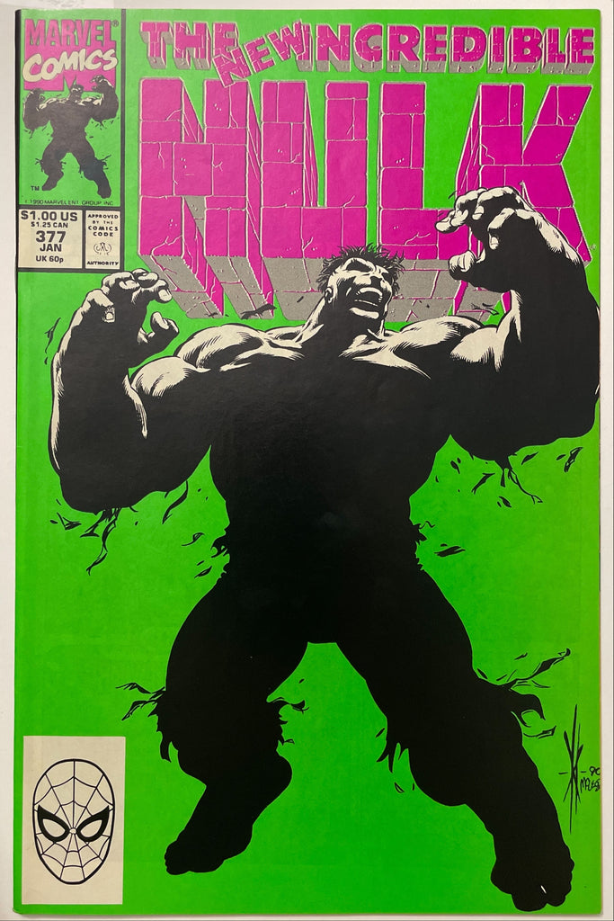 The Incredible Hulk #377 (Marvel, 1991) VF/NM (9.0) — Bedo's Collectibles