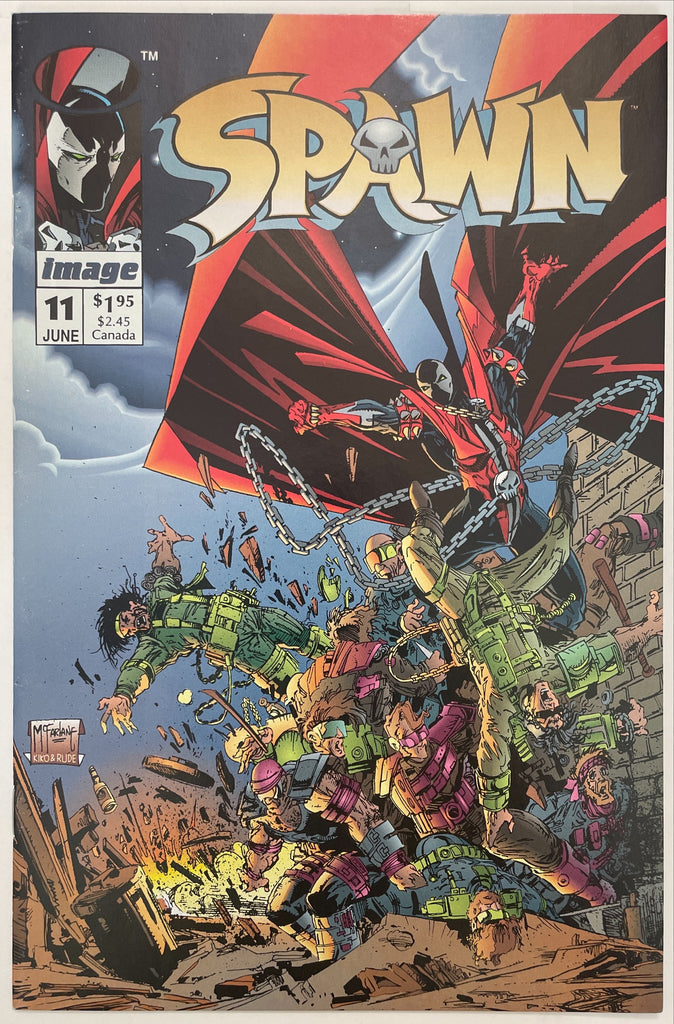 Spawn 11 Image 1993 Fn Vf 7 0 Bedo S Collectibles