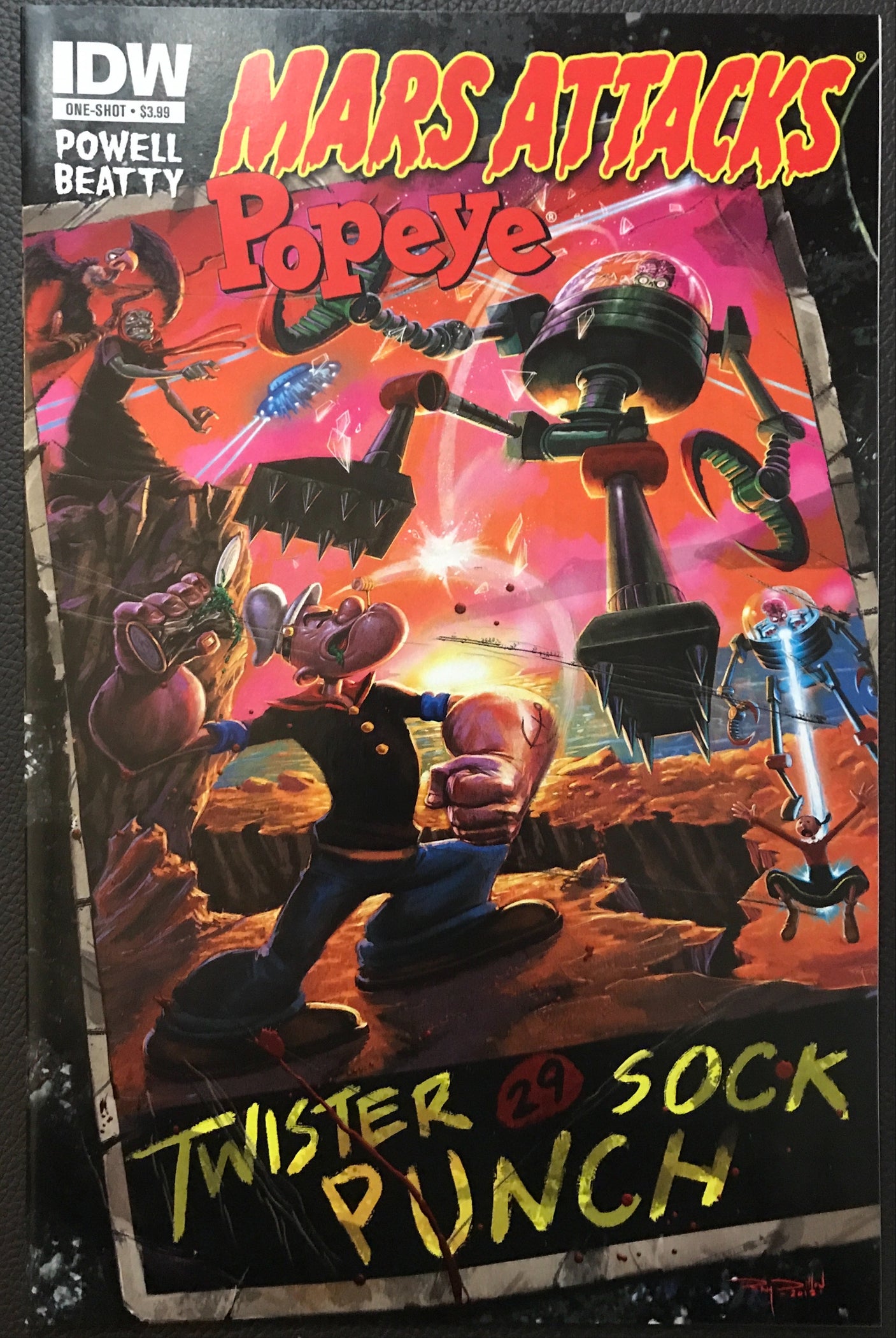 Mars Attacks: Popeye #One-Shot (IDW) NM+ (9.6) — Bedo's Collectibles