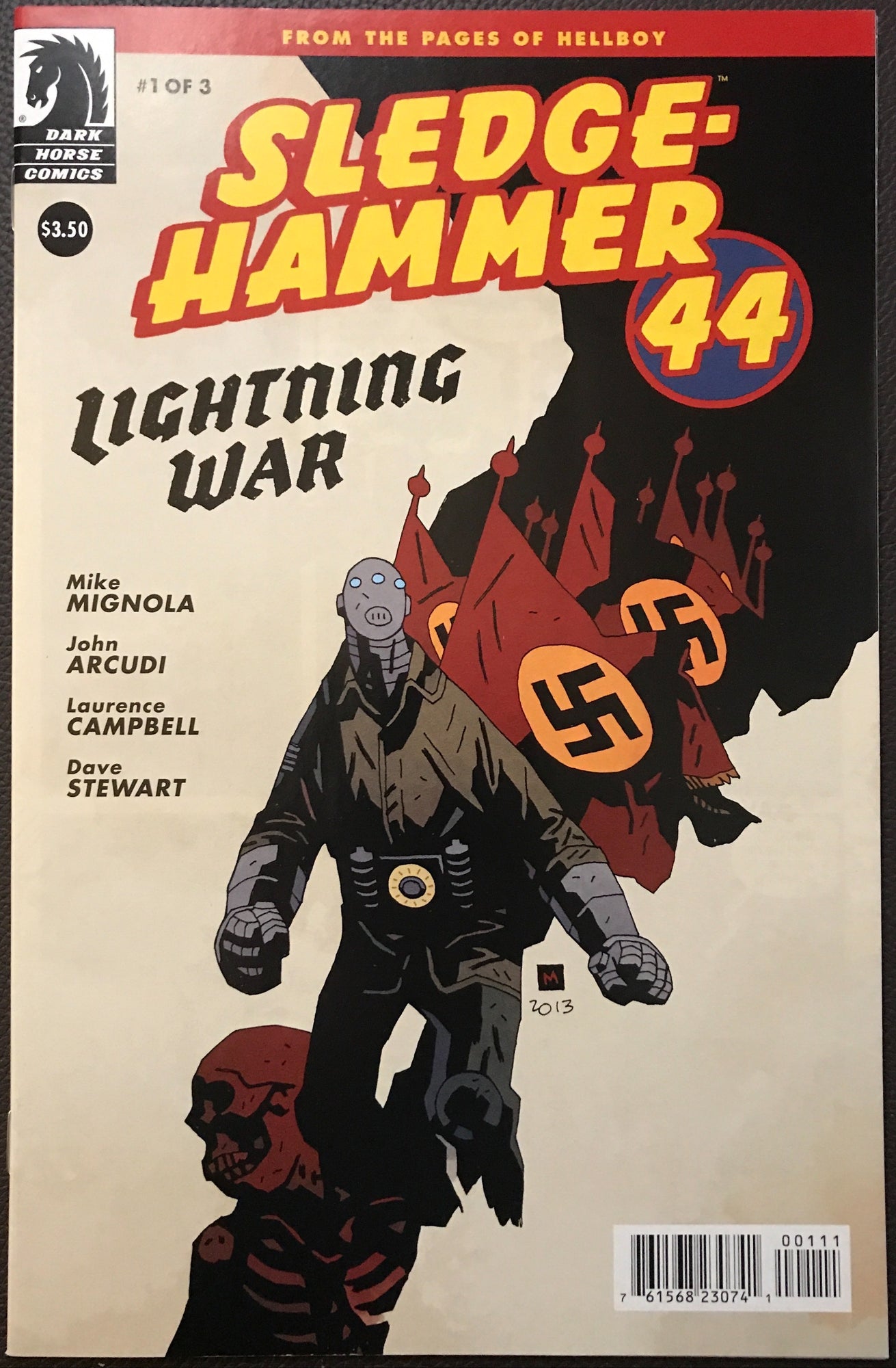 Sledge Hammer 44: Lightning War #1-3 (Dark Horse) NM+ (9.6) — Bedo's ...
