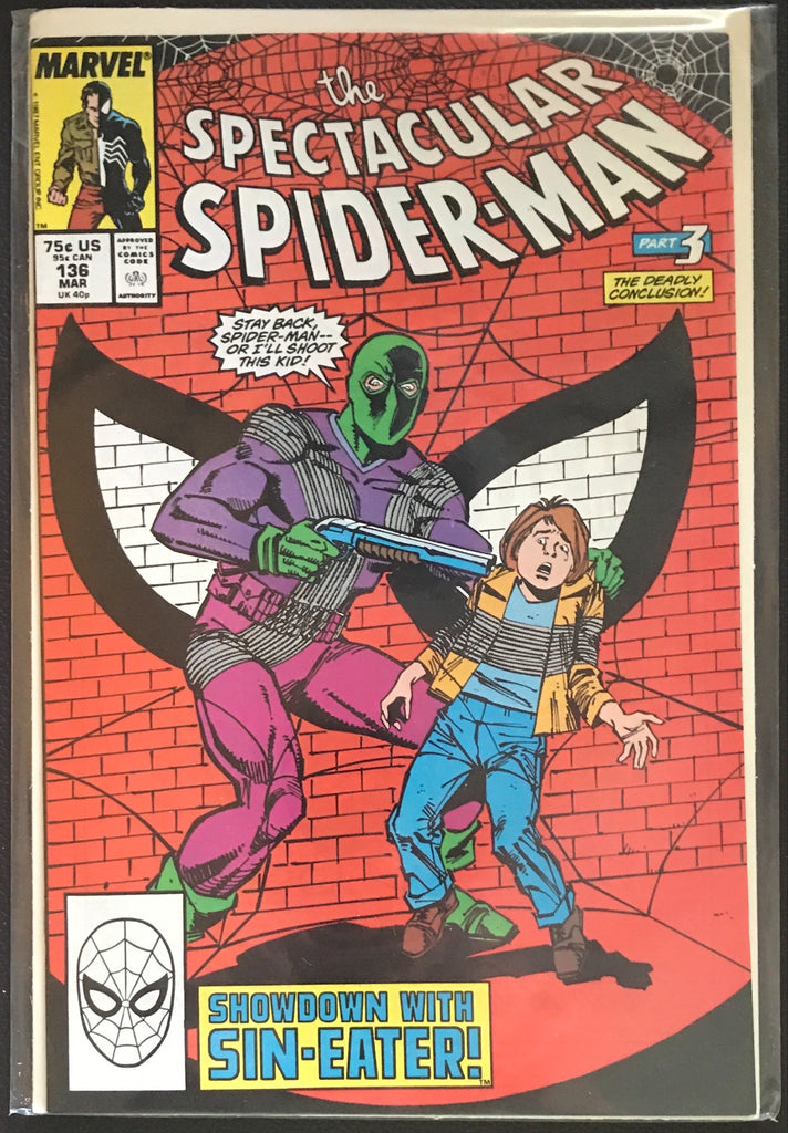 The Spectacular Spider-Man #136 (Marvel) NM (9.4) — Bedo's Collectibles
